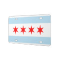Chicago Flag License Plate | Zazzle
