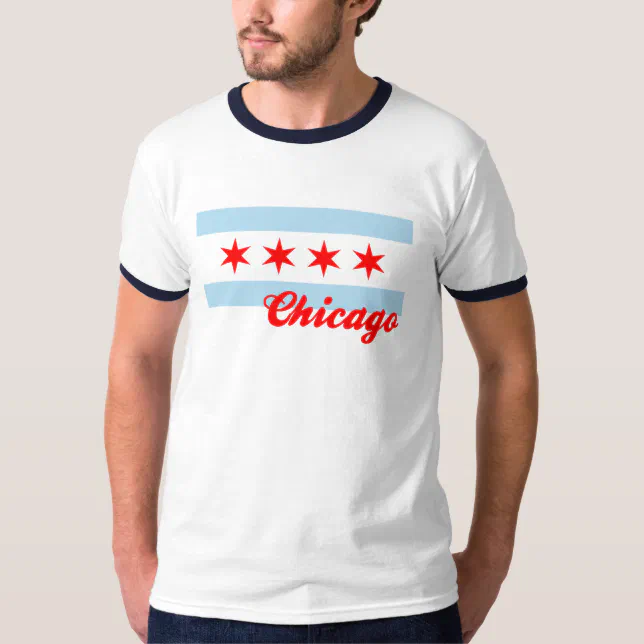 Chicago Flag t-shirt | Zazzle