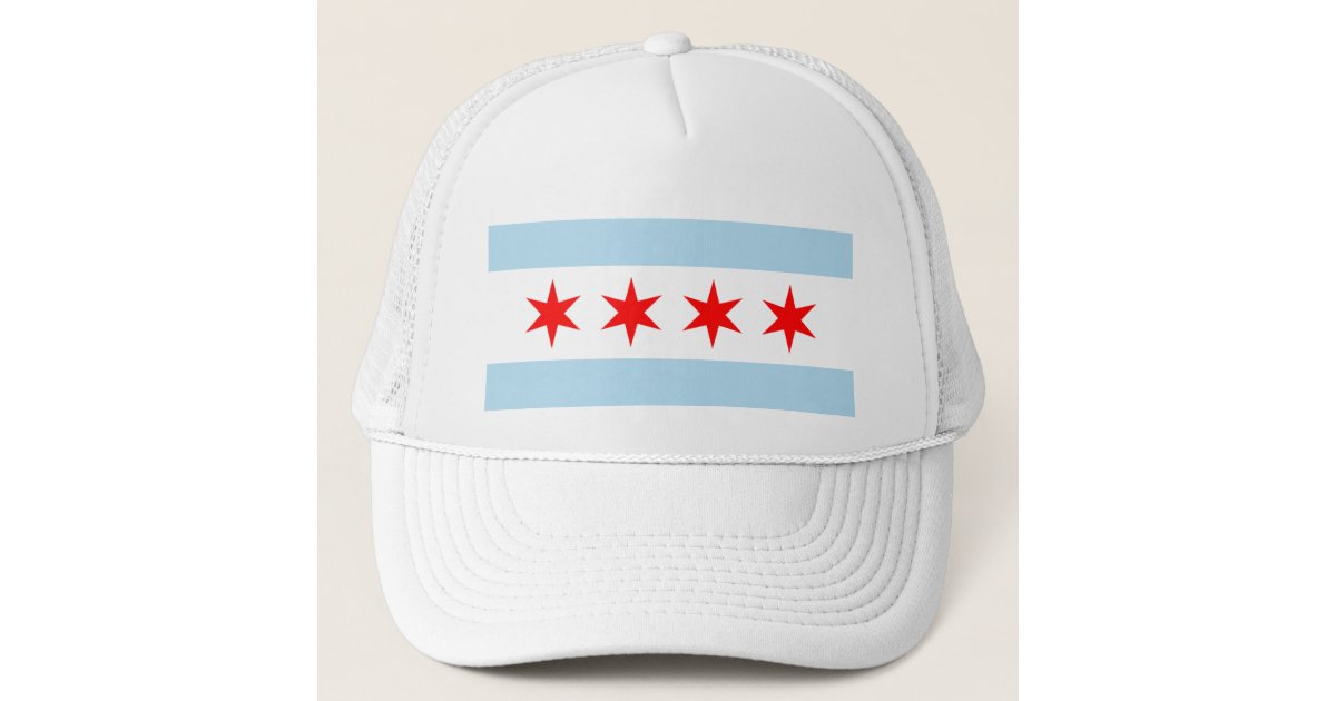 Chicago Flag Trucker Hat | Zazzle
