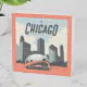 Chicago, Illinois | Millennium Park Wooden Box Sign | Zazzle