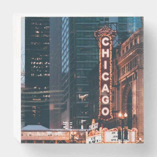 Chicago Illinois Neon Sign At Night | Zazzle.com