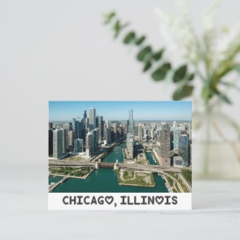 Chicago Illinois Skyline, United States Postcard | Zazzle