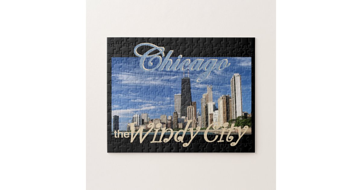 CHICAGO JIGSAW PUZZLE | Zazzle