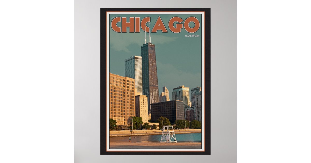 Chicago - John Hancock Center Poster | Zazzle