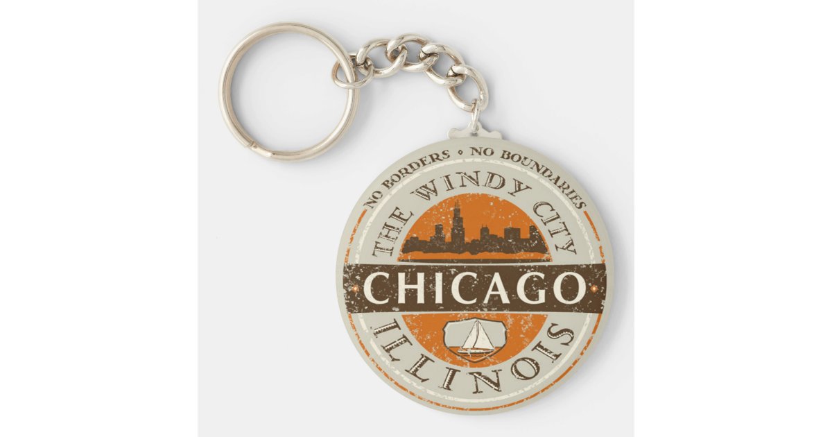 Chicago - keychain | Zazzle.com