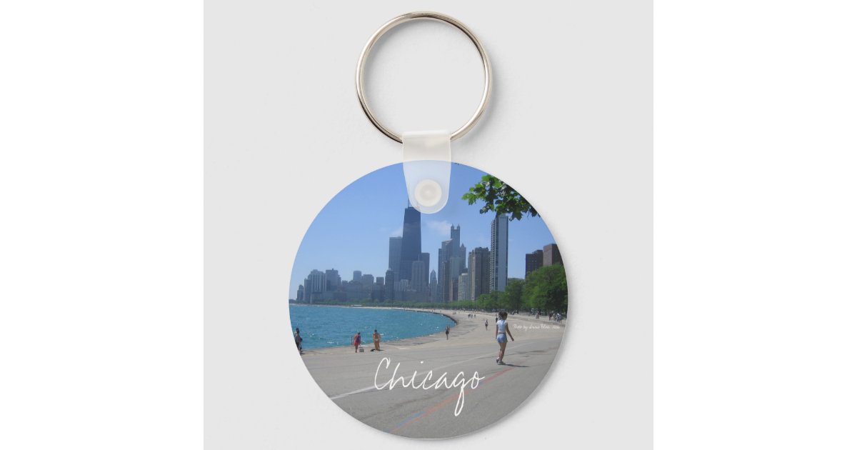 Chicago Lakeshore Keychain | Zazzle