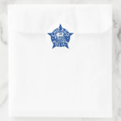 Chicago Police VINTAGE STAR Classic Round Sticker | Zazzle