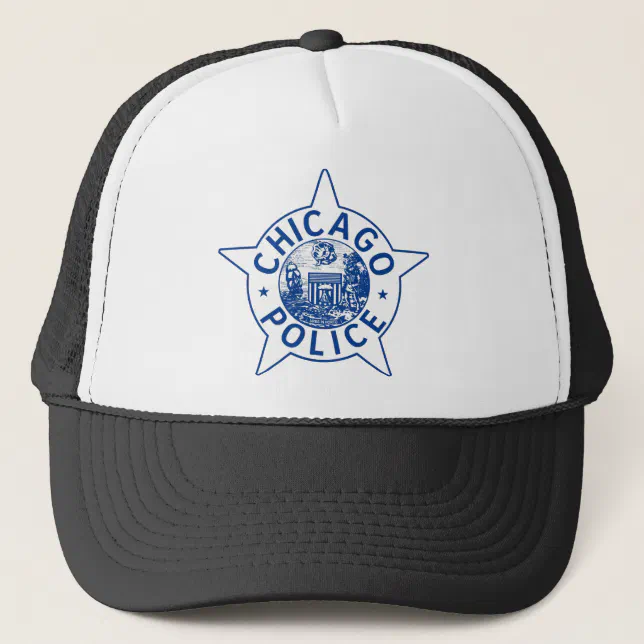 Chicago Police (VINTAGE) Trucker Hat | Zazzle