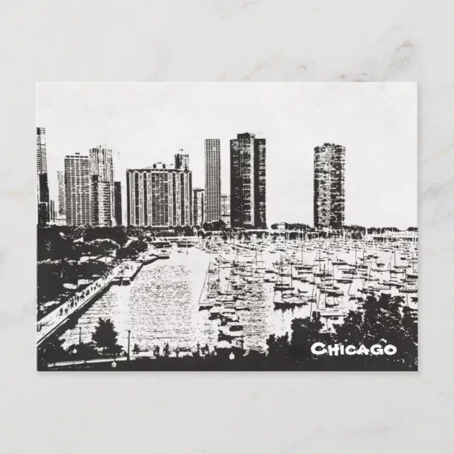 Chicago Postcard | Zazzle