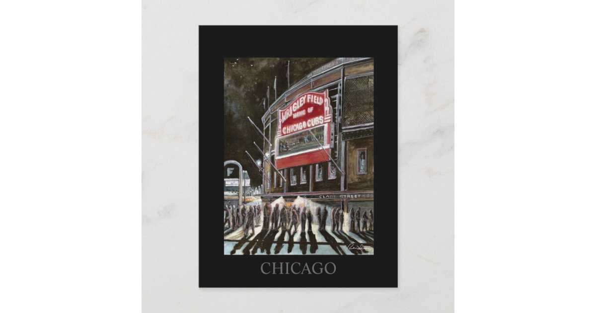 Chicago Postcard Randsom Art | Zazzle