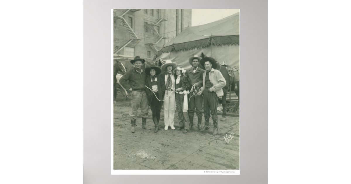 Chicago Rodeo, 1929. Poster | Zazzle
