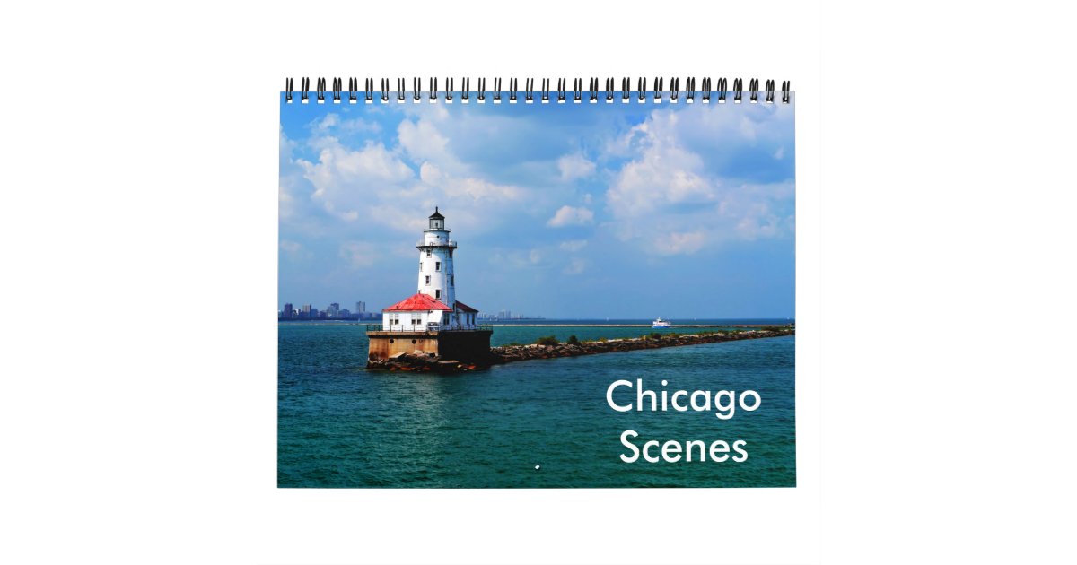 Chicago Scenes Calendar | Zazzle.com