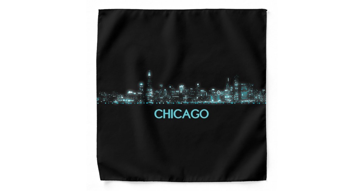 Chicago Skyline Bandana | Zazzle