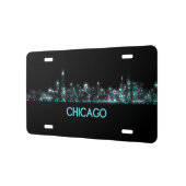 Chicago Skyline License Plate | Zazzle