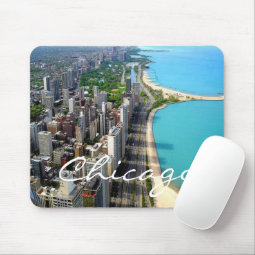 Chicago Skyline Mousepad | Zazzle