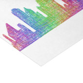 Chicago skyline tissue paper | Zazzle