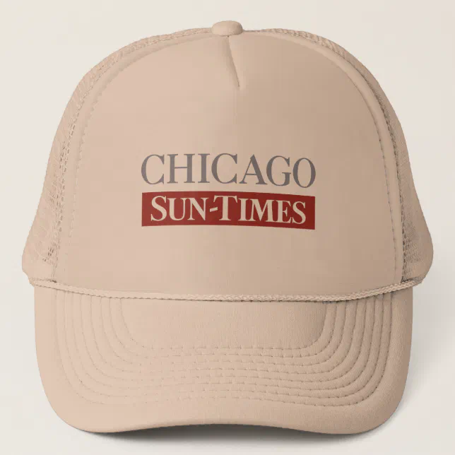 Chicago Sun-Times Logo Trucker Hat | Zazzle
