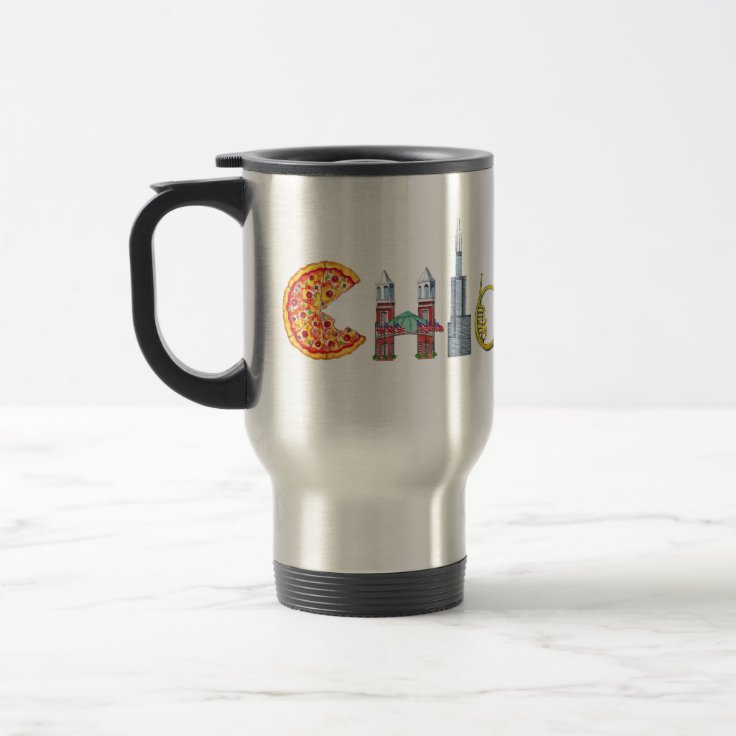 Chicago travel mug | Zazzle