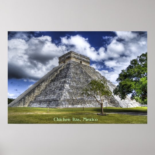 Chichen Itza, Mexico Poster | Zazzle.com