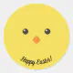 Chick Face Classic Round Sticker | Zazzle
