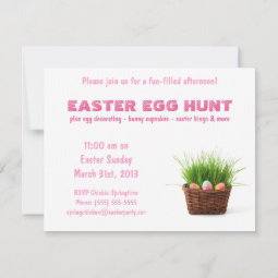 Chick in Egg Eggstra Special Easter Party Invitation | Zazzle