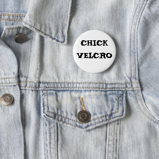 Chick Velcro Button | Zazzle