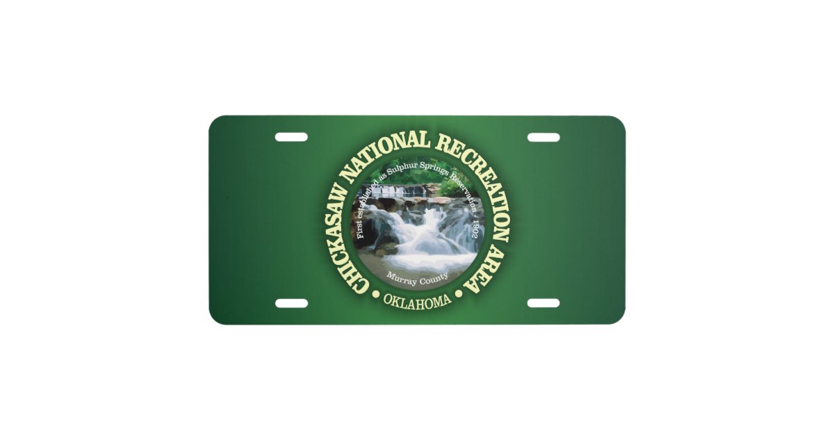 Chickasaw NRA License Plate | Zazzle