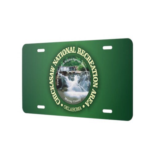 Chickasaw NRA License Plate | Zazzle