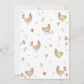 Chicken 1st Birthday Invitation Fall Party | Zazzle