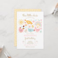 Chicken Birthday Little Chick Spring Farm Party Invitation | Zazzle