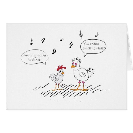Chicken dance joke | Zazzle.com