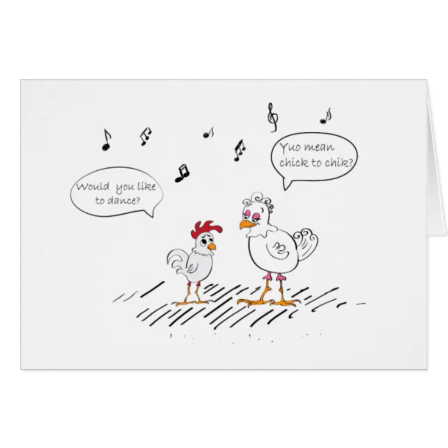 Chicken dance joke | Zazzle