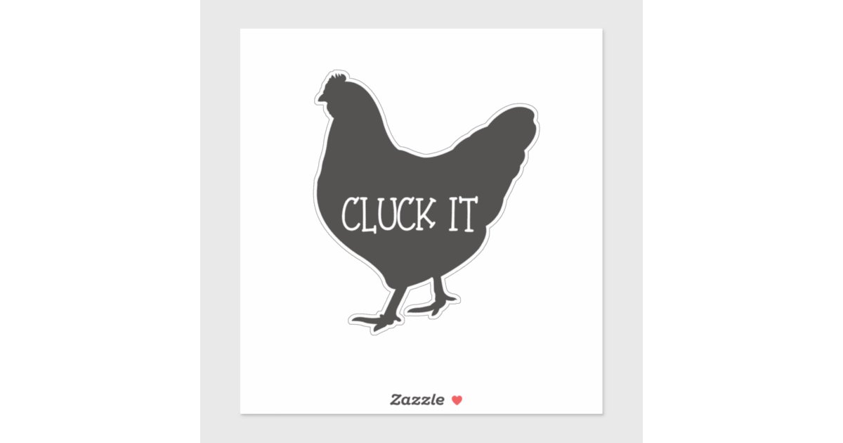 Chicken decal | Zazzle