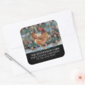 Chicken Farm Broiler Meat Birds Free Range Western Square Sticker | Zazzle
