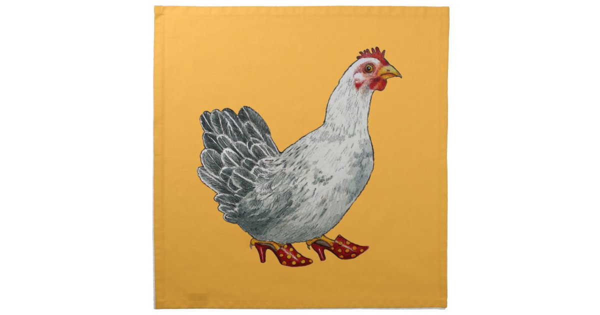 Chicken Napkins | Zazzle