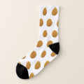 Chicken Nugget Print Socks | Zazzle