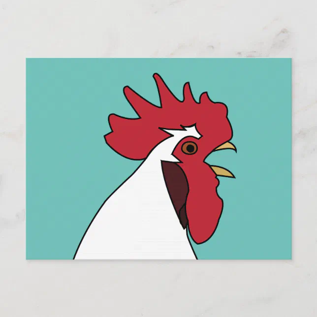 Chicken Rooster Postcard | Zazzle