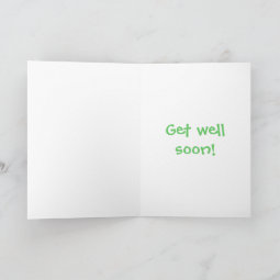 Chicken Soup Get Well Card | Zazzle