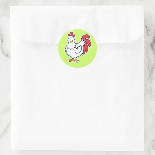 Chicken sticker | Zazzle
