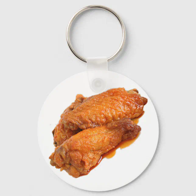 chicken wing Keychain | Zazzle