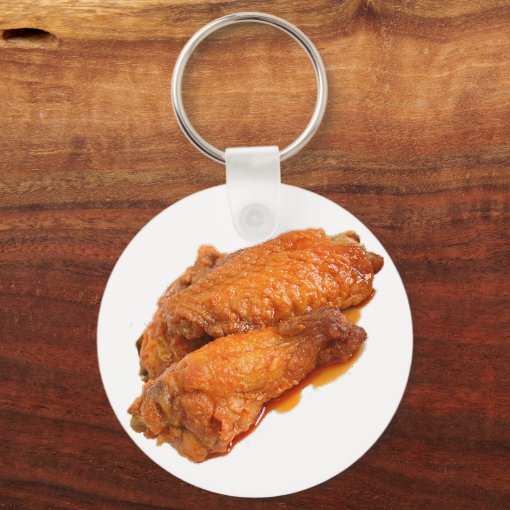 chicken wing Keychain | Zazzle