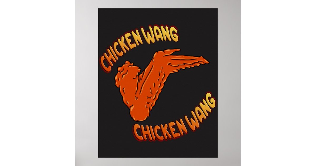 Chicken Wing Poster | Zazzle