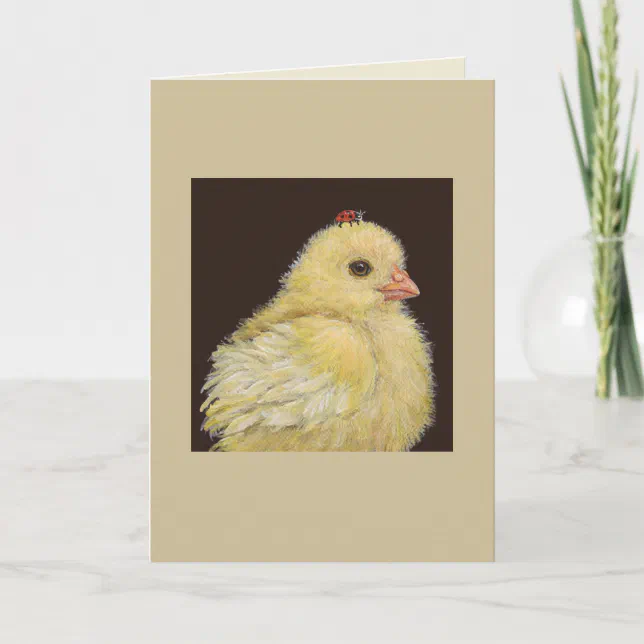 Chickie and lady card | Zazzle