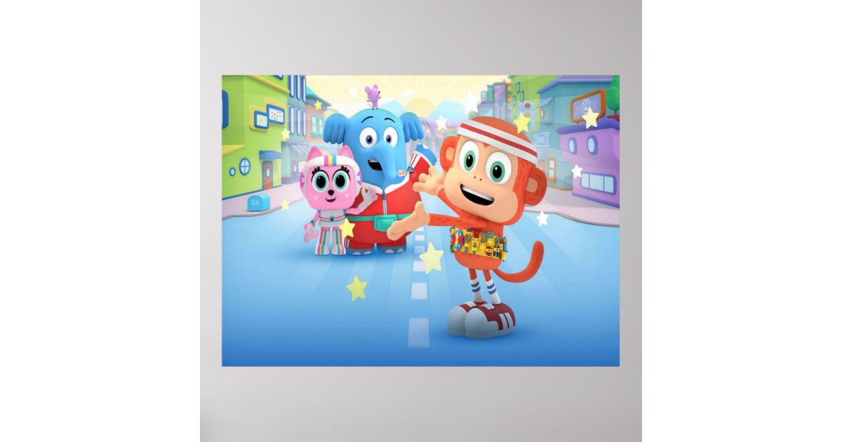Chico friends bon bon poster | Zazzle