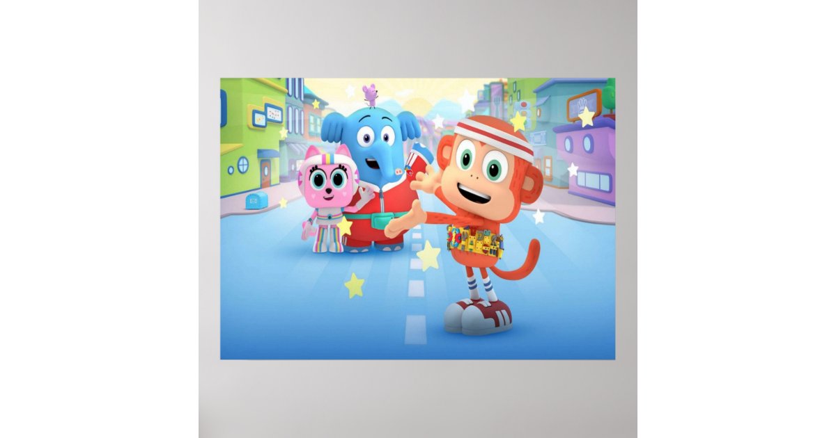 Chico friends bon bon poster | Zazzle