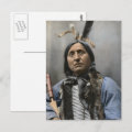 Chief Left Hand Bear Chief 1898 Vintage Postcard | Zazzle
