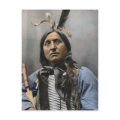 Chief Left Hand Bear Chief 1898 Vintage Postcard | Zazzle