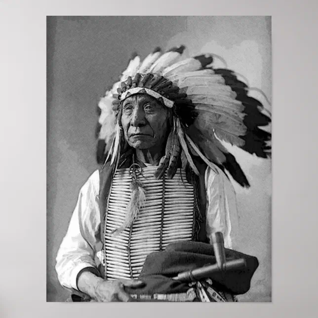 Chief Red Cloud Print | Zazzle