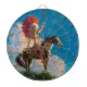 Chieftess Female Native American Indian Chief Dart Board | Zazzle