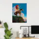 Chieftess Female Native American Indian Chief Poster | Zazzle